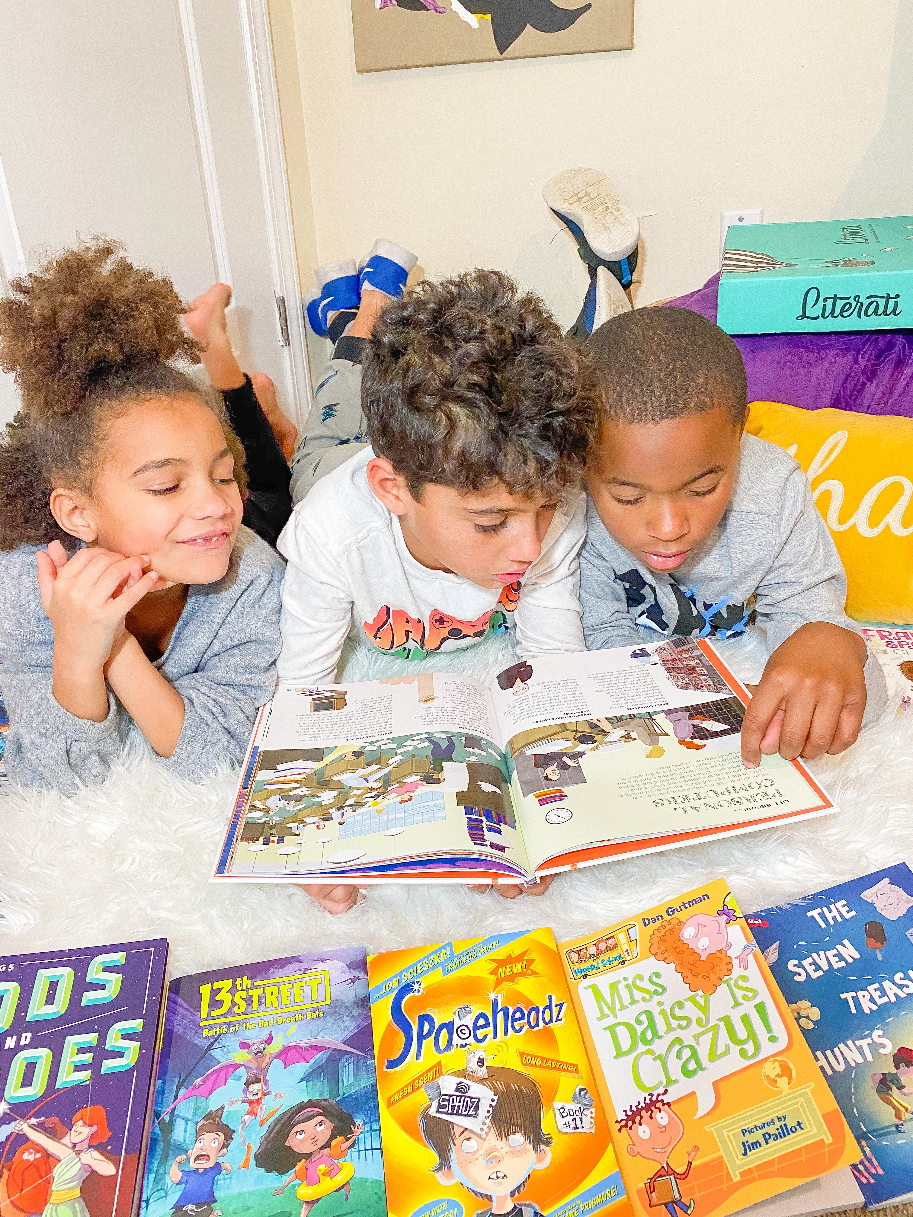 “Literati has been the highlight of the month for all 3 children. This ...